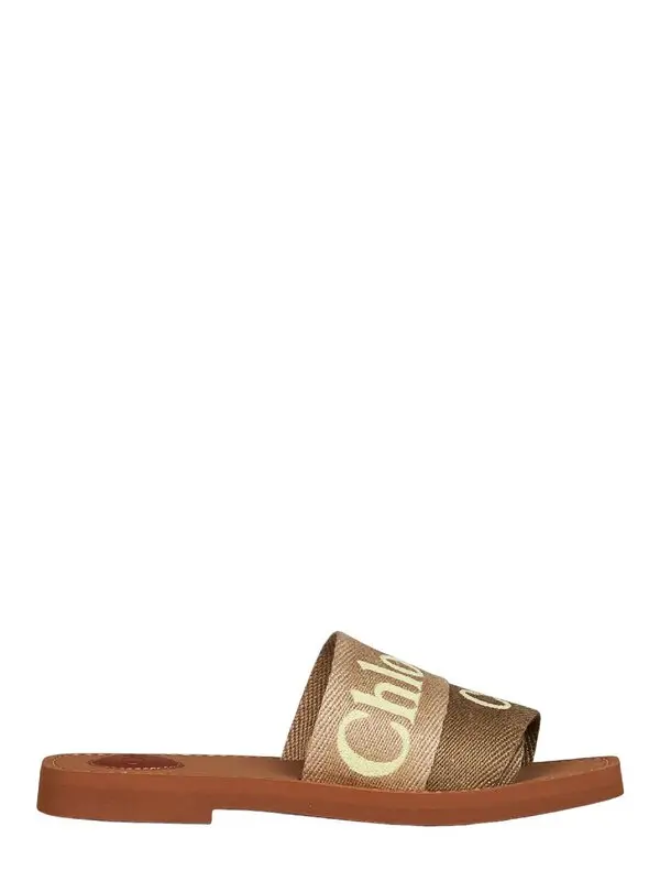 Chloé Woody Flat Sandals - Multicolor