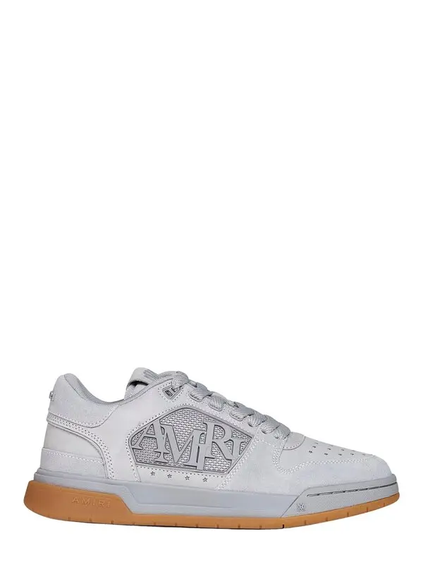 Amiri Grey Suede Classic Low Sneakers - Multicolor