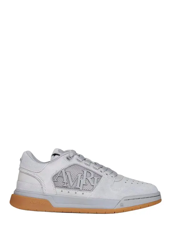 Amiri Grey Suede Classic Low Sneakers - Multicolor