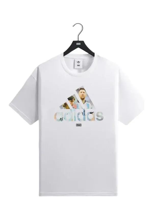 Kith X Messi For Adidas Football Graphic T-shirt - White