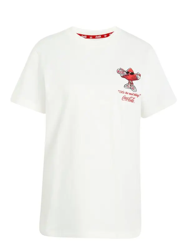 Adidas X Coca-cola Graphic T-shirt - White