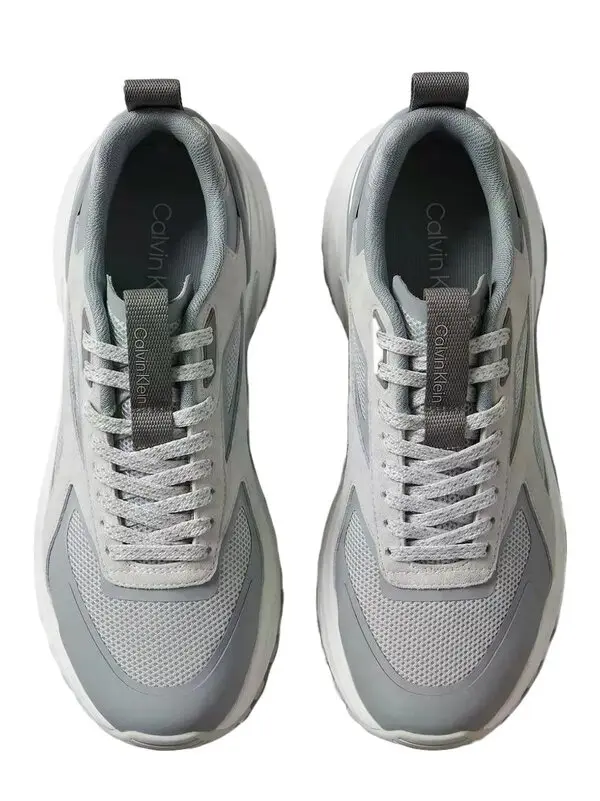 Calvin Klein Panelled Mesh Sneakers - Grey