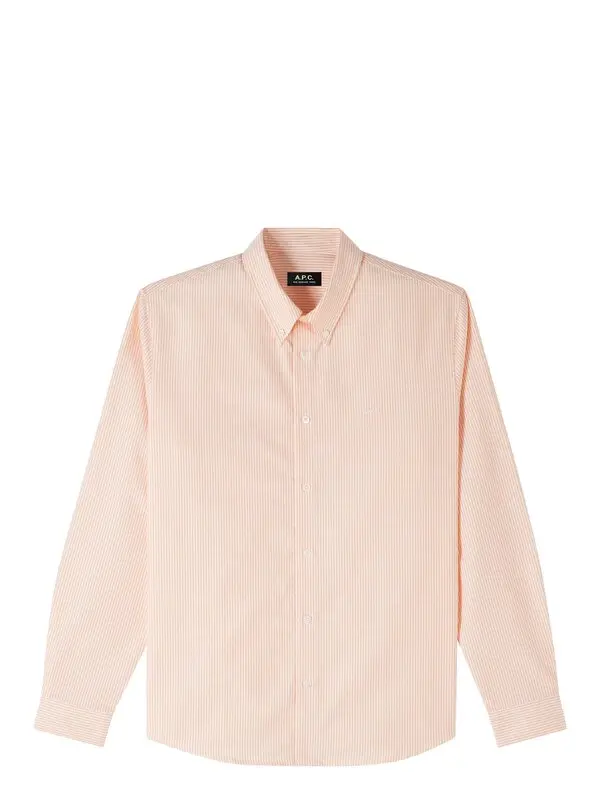 A.p.c. Greg Shirt Eaa - Orange