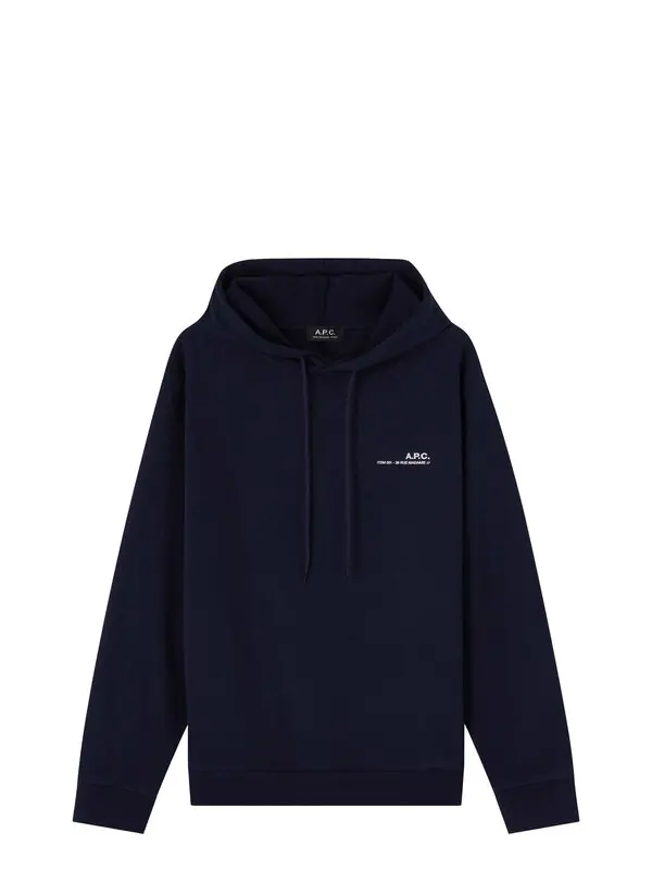 A.p.c. Item' Hoodie - Navy Blue