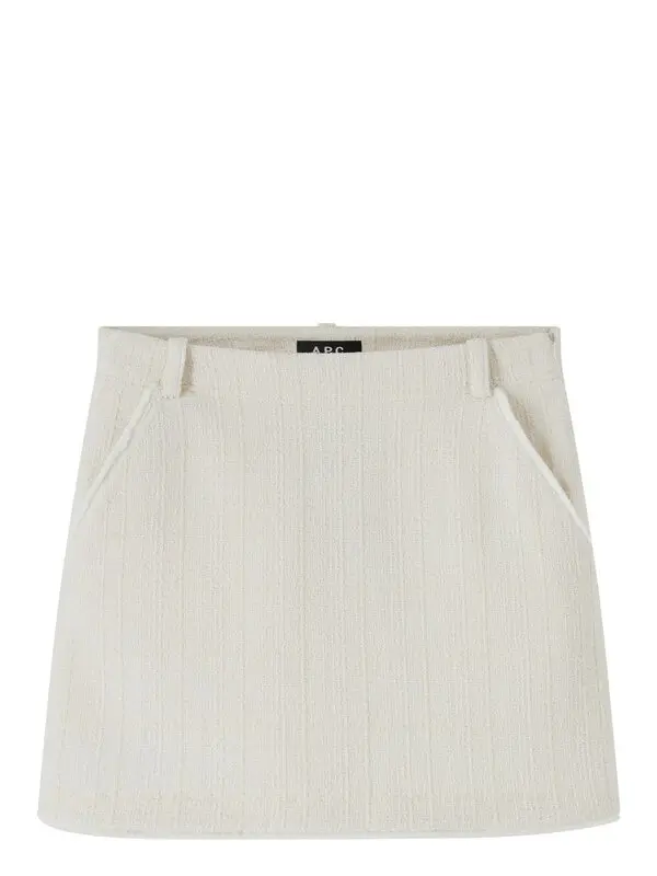 A.p.c. Romane Skirt - Ecru