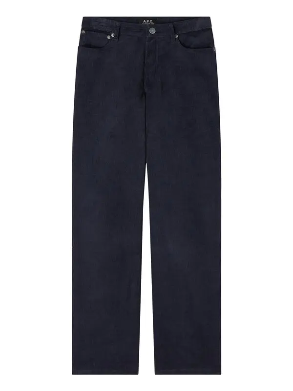 A.p.c. Elisabeth Straight Leg Jeans - Navy Blue