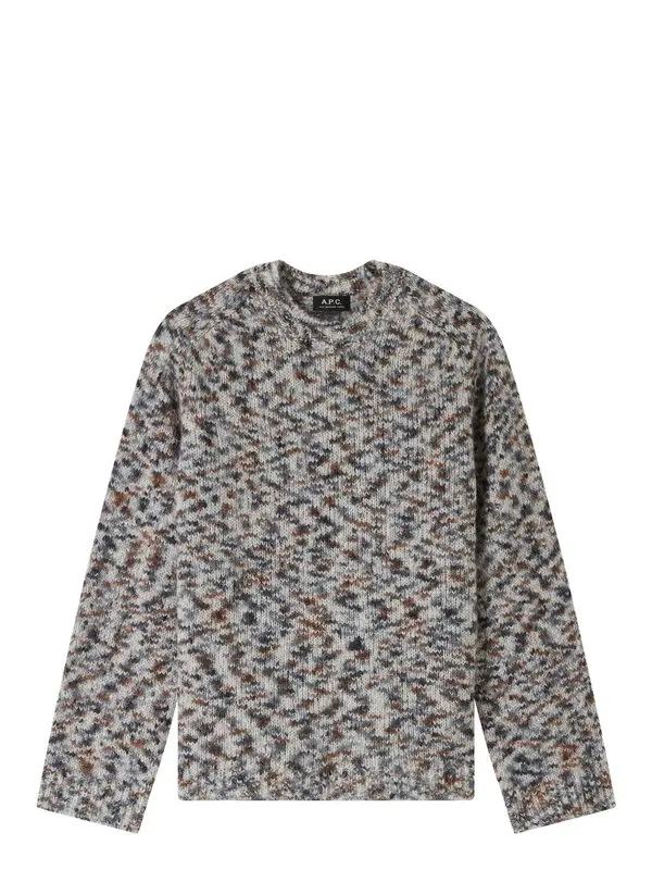 A.p.c. Textured Pullover - Grey
