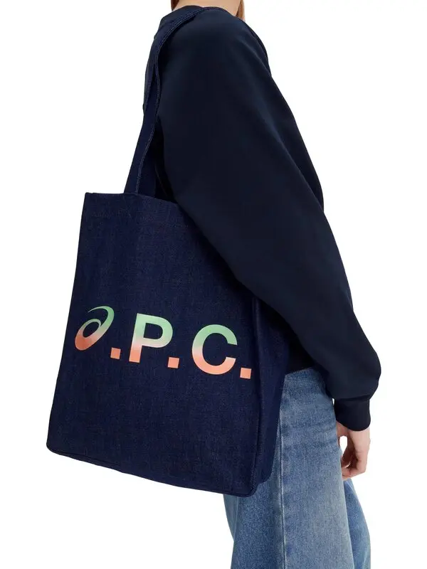 A.p.c. X Asics Tote Bag - Indigo