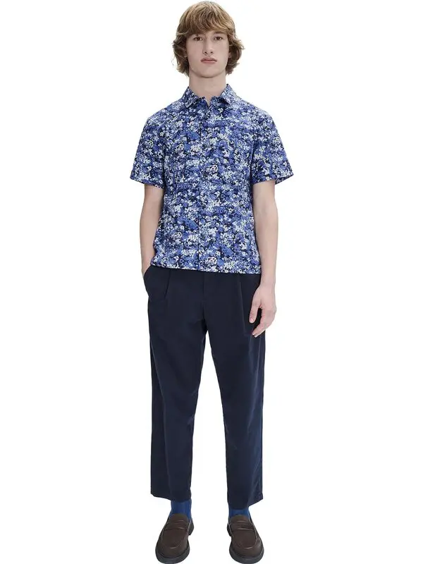 A.p.c. Lloyd Short-sleeve Shirt - Khaki
