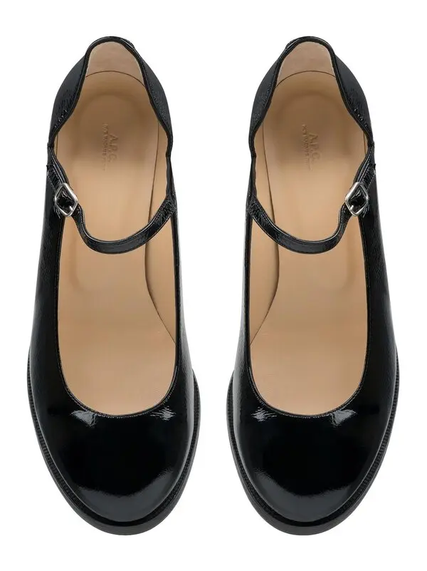 A.p.c. Jade Mary Jane Shoes - White