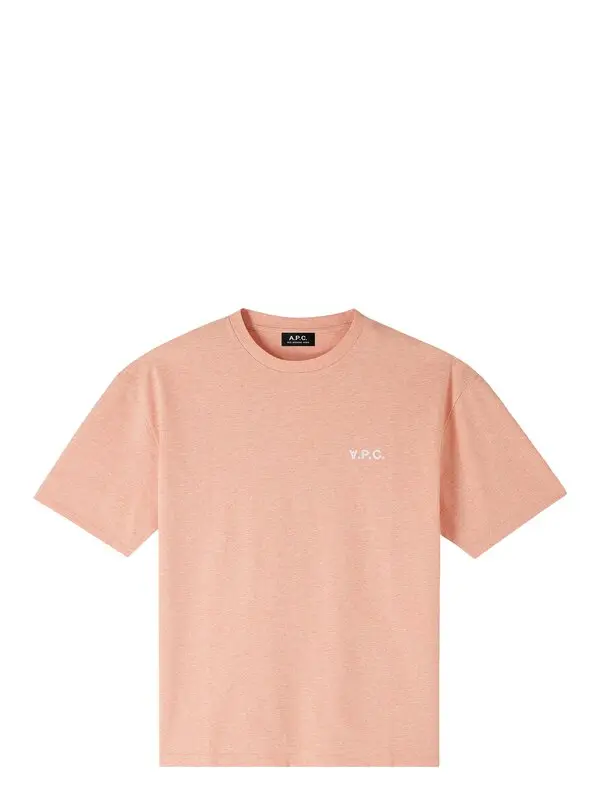 A.p.c. New Joachim T-shirt Pea - Heather Peach