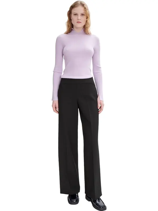A.p.c. Elina Wide Leg Trousers - Black