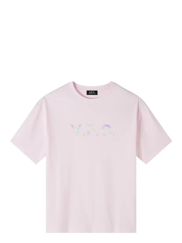 A.p.c. River Print T-shirt - Pink