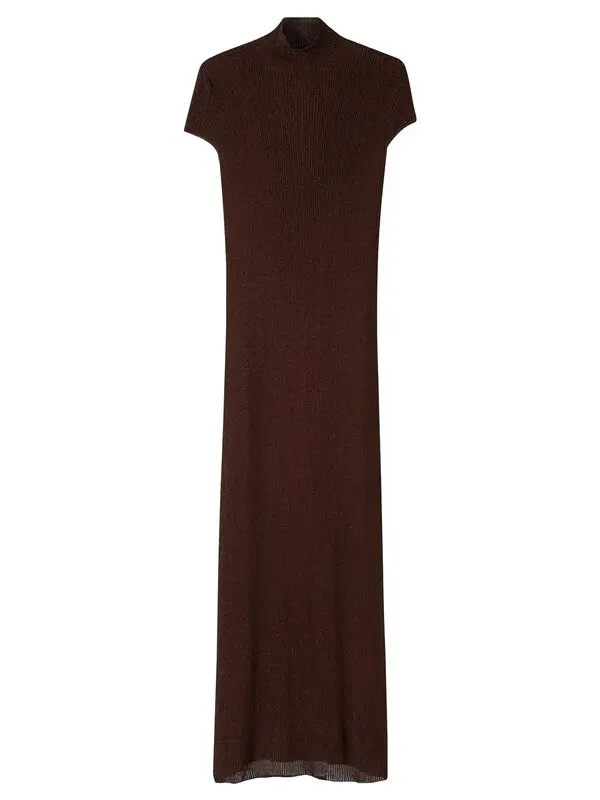 A.p.c. Ismée Knit Maxi Dress - Copper