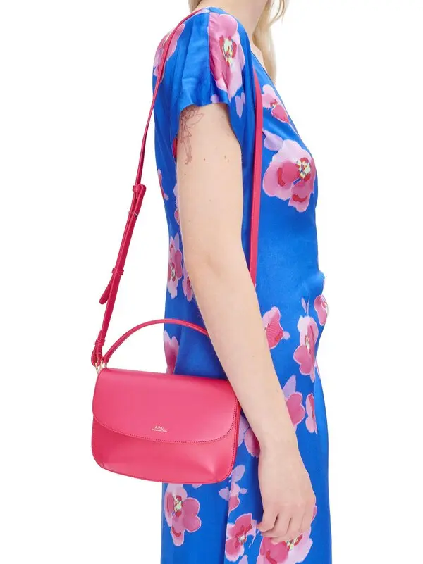 A.p.c. Sarah Shoulder Mini Bag - Fuchsia
