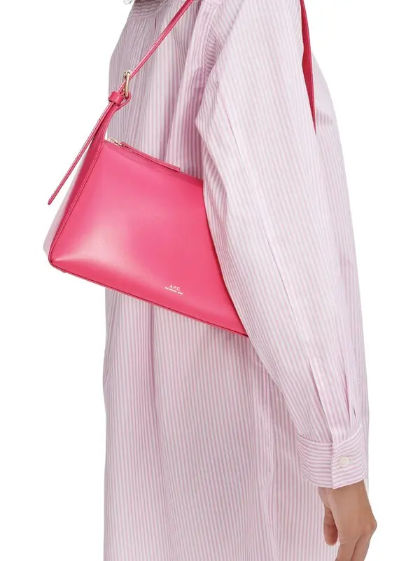 A.p.c. Virginie Shoulder Bag - Fuchsia