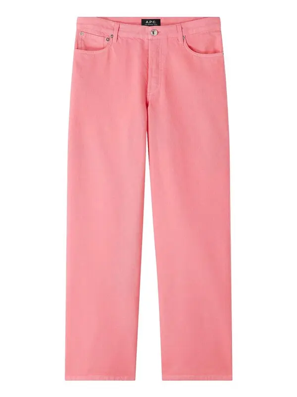 A.p.c. Elisabeth Long Jeans - Pink