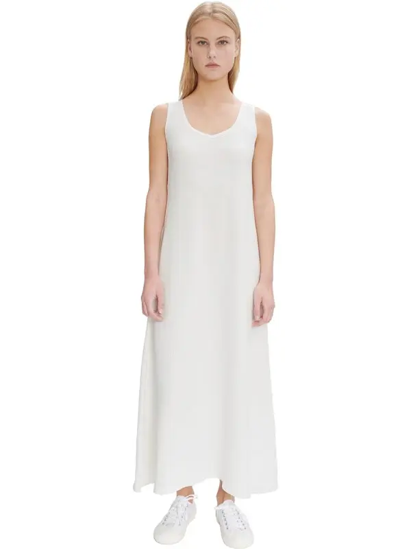 A.p.c. Maxi Dress With Scoop Neck - Black