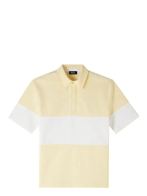 A.p.c. Kenneth Polo Shirt - Light Yellow