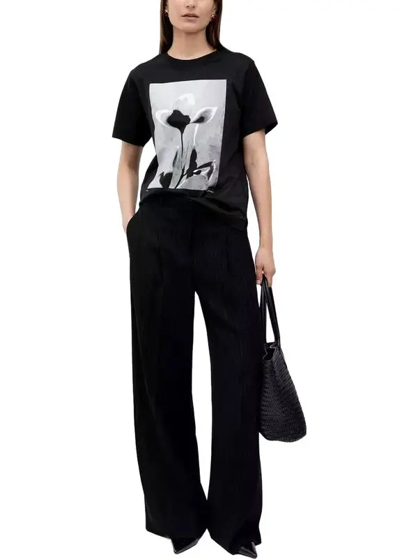 BOSS Graphic Print T-shirt - Black