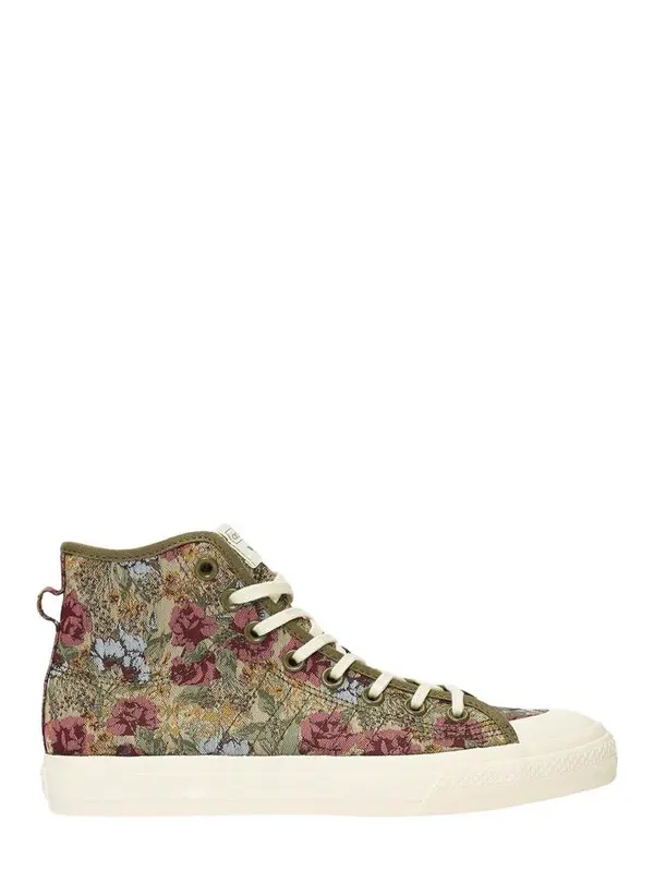 Adidas Nizza High Rf Floral Sneakers - Multicolor