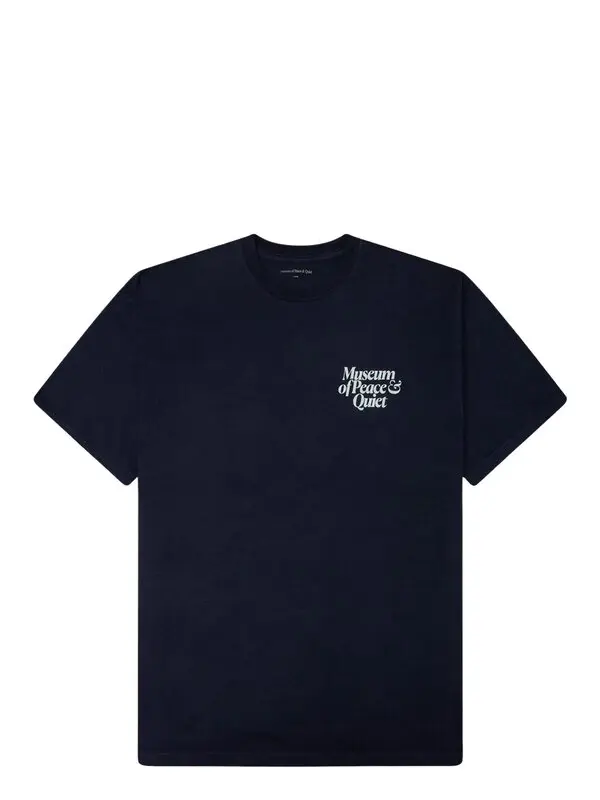 MUSEUM OF PEACE & QUIET Mid Century T-shirt - Blue