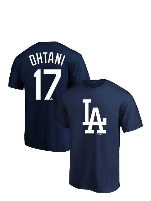 Profile Shohei Ohtani Los Angeles Dodgers Big & Tall Player Name & Number T-shirt - Navy