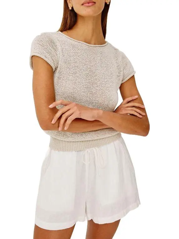 Rails Cady Cotton Blend Sweater - Stone