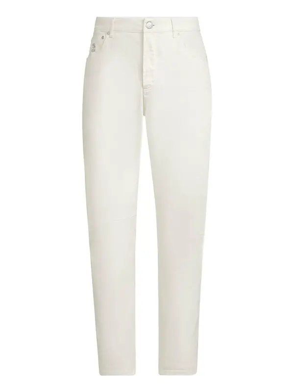 Brunello Cucinelli Five-pocket Denim Trousers - Blue