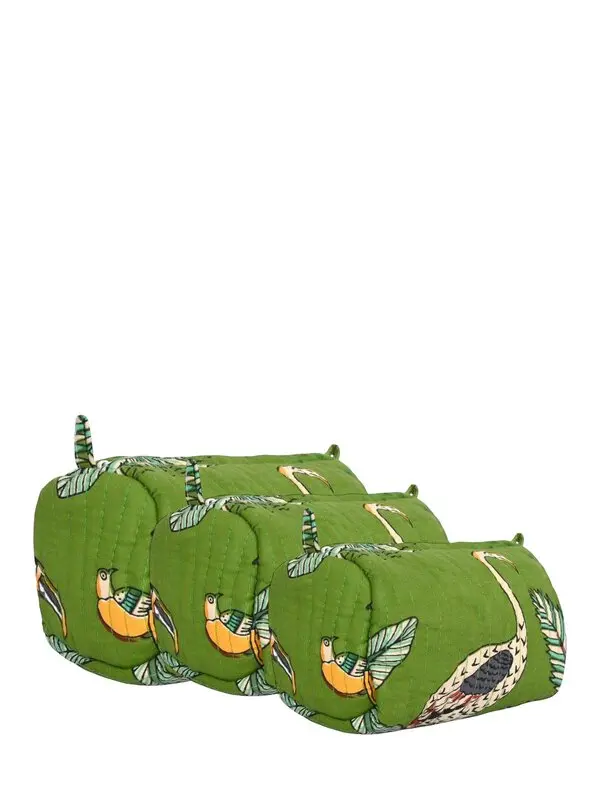 CYC The Jungle Three Piece Travel Set - Green