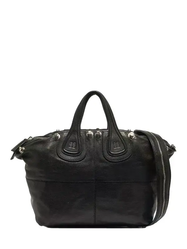 Givenchy Medium Nightingale Leather Tote Bag - Black