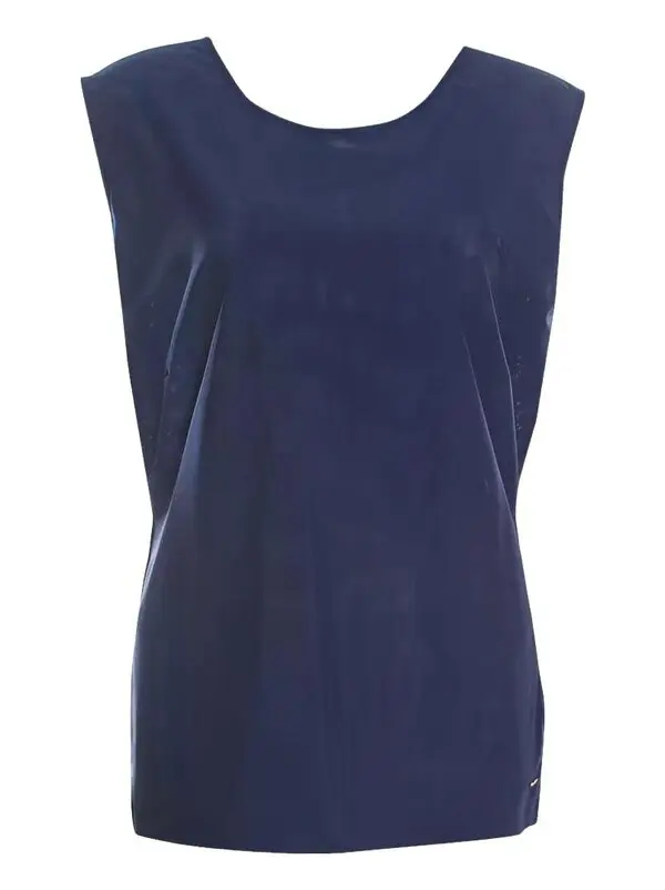 Escada Sleeveless Blouse - Blue