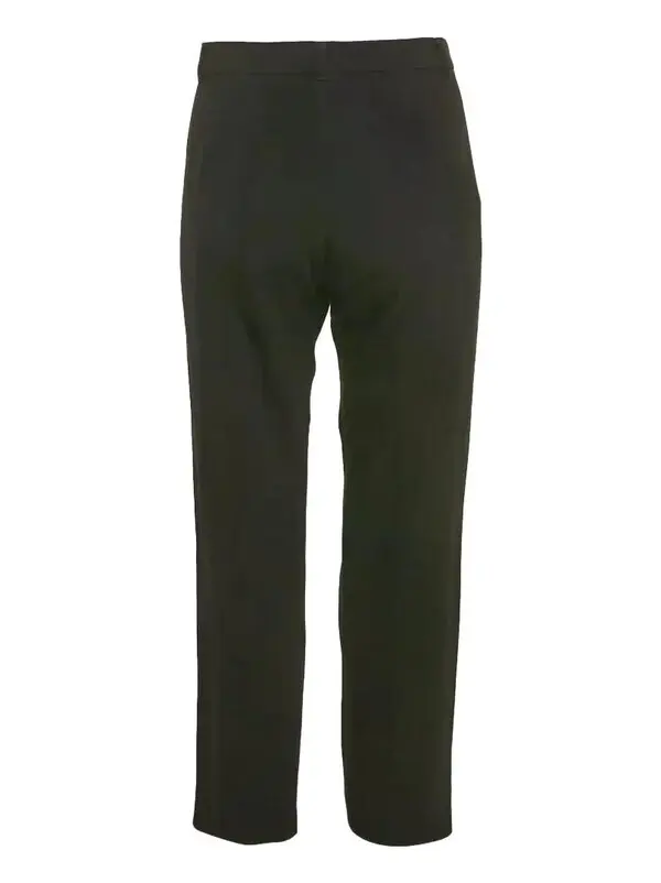 Max Mara Crepe Tailored Trousers - Black