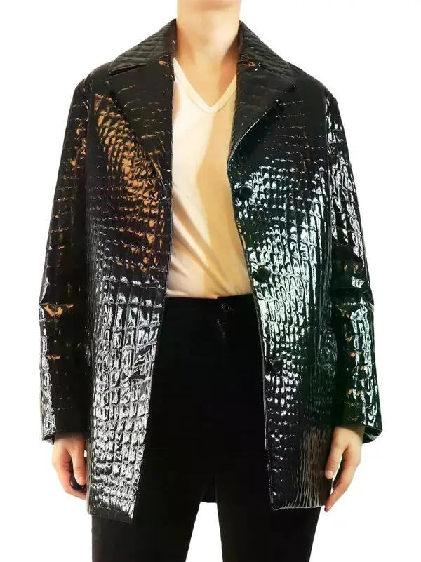BLAZÉ MILANO Hunny Quilted Jacket - Black