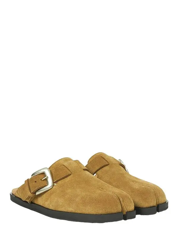 MAISON MARGIELA Tabi Mules With Buckle Detail - Breen