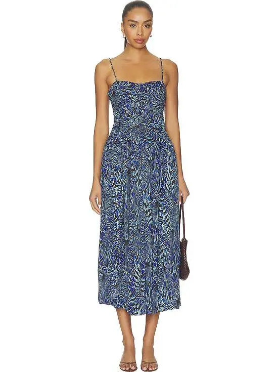 Ulla Johnson Sleeveless Jersey Dress - Blue