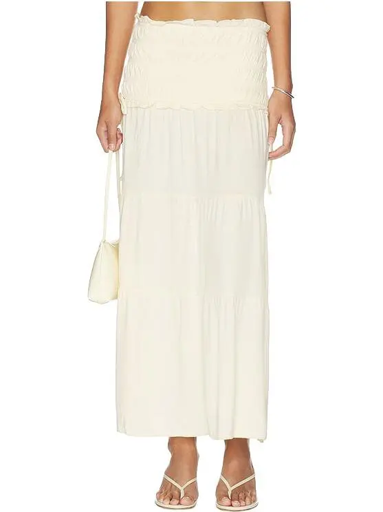 TIGER MIST Denali Maxi Skirt - Beige
