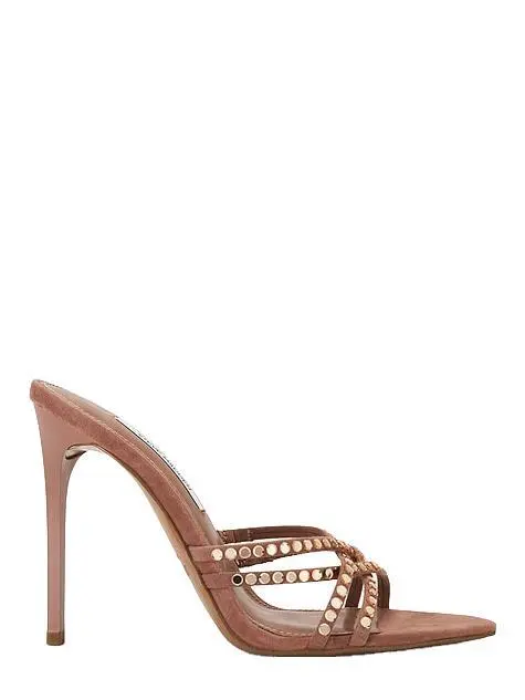Steve Madden Somers Embellished Stiletto Heels - Brown
