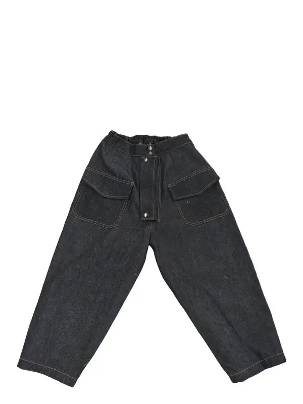 ZASTASTUDIO Wide-leg Denim Pants - Black