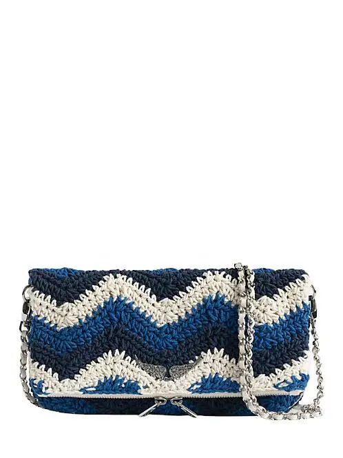 Zadig&Voltaire Rock Macramé Cotton Cross-body Bag - Tandem