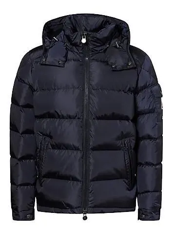Moncler Maya Matte Shell-down Jacket - Navy