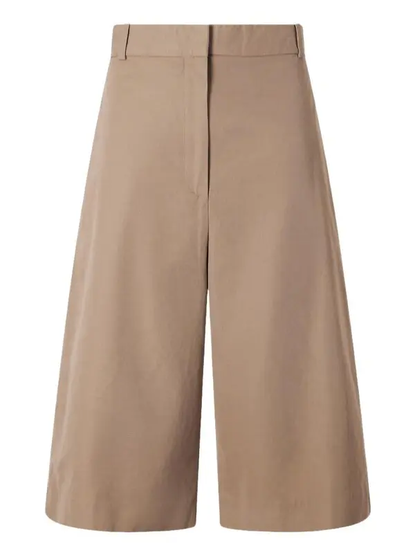 THE ROW Falk Knee-length Shorts - Sand-colored