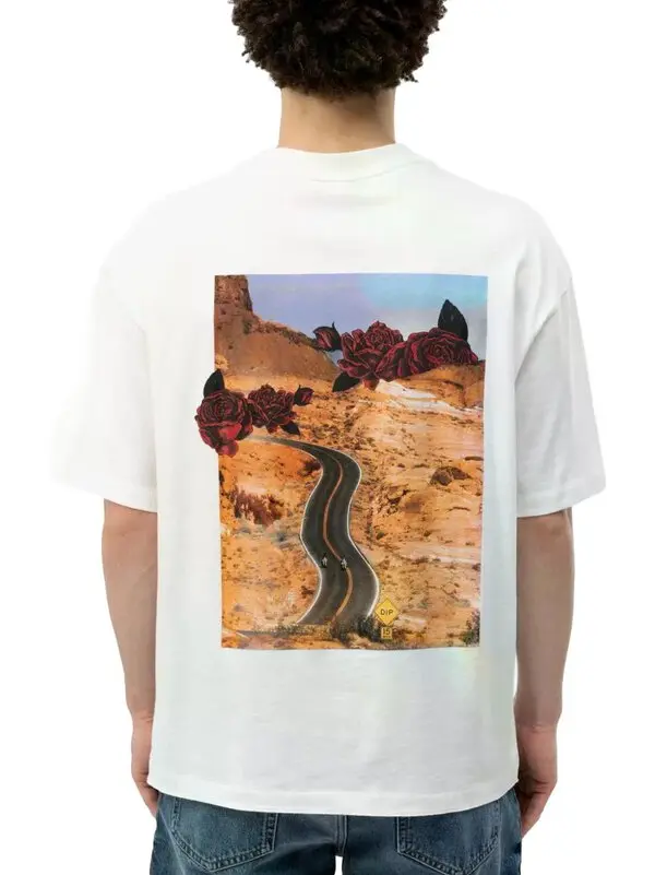 Hugo Graphic-print T-shirt - Neutrals