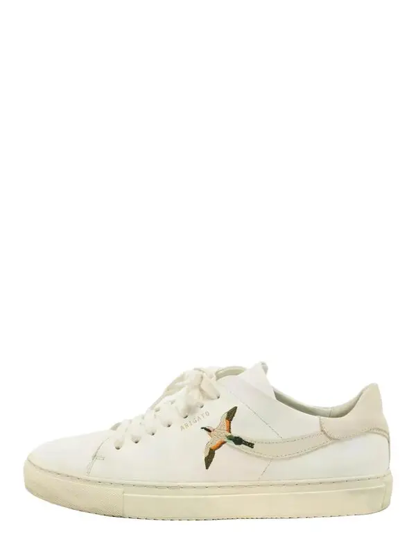 Axel Arigato Clean 90 Embroidered Sneakers - Neutrals