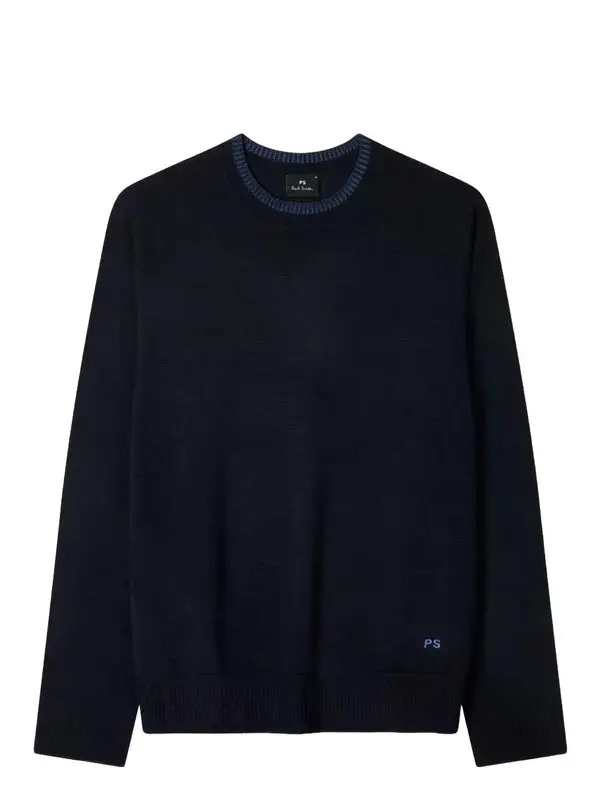 Paul Smith Merino Wool Sweater - Blue