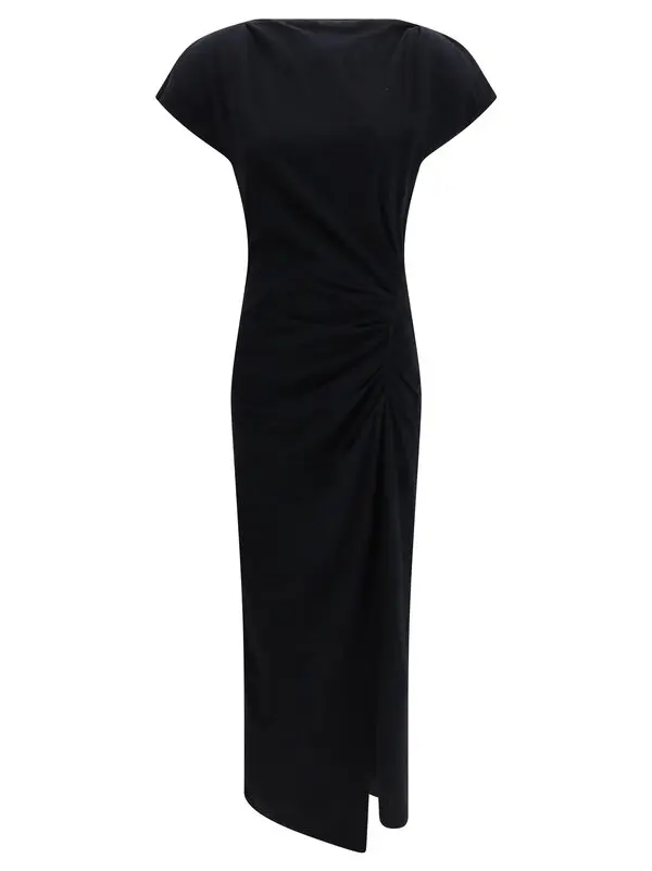 Isabel Marant Étoile Nadela Cotton Jersey Dress - Black