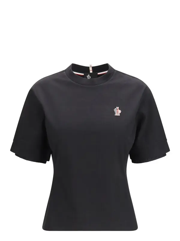 Moncler Cotton T-shirt - Black