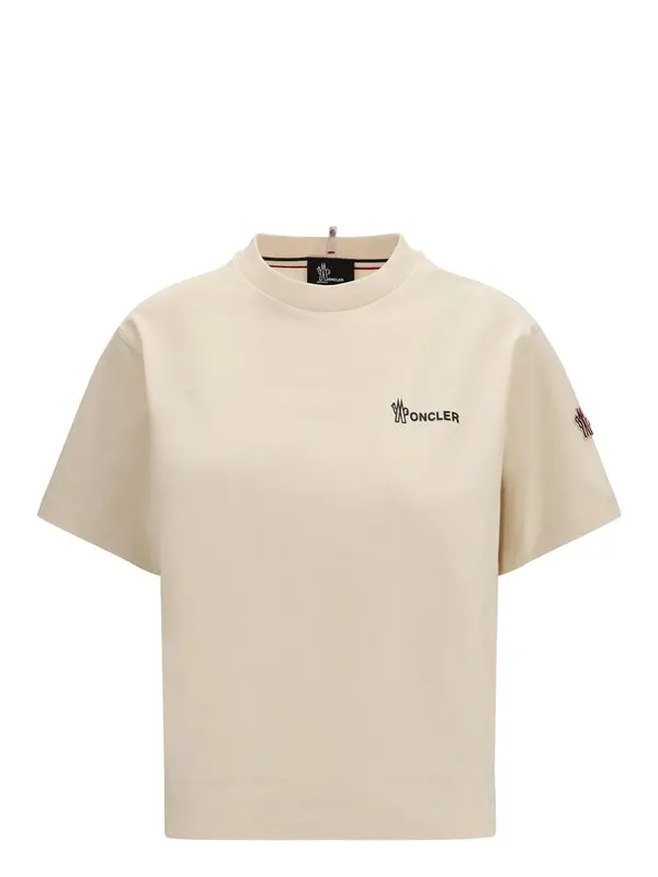 Moncler Cotton Logo T-shirt - Multicolor