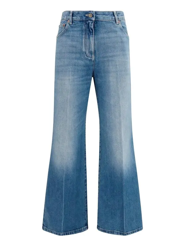Valentino Garavani Straight-leg Jeans - Blue