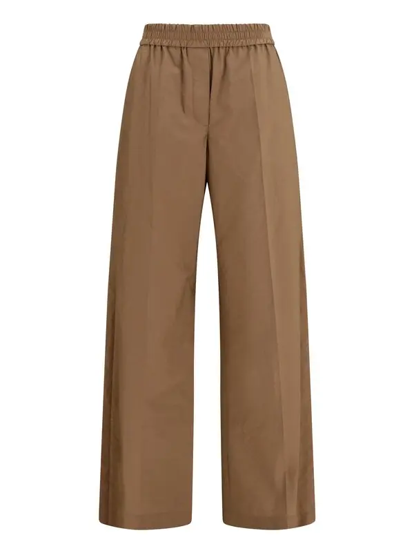 Brunello Cucinelli Wide Leg Trousers - Brown
